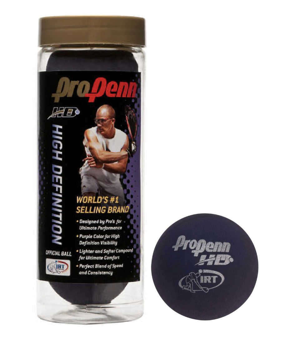 Penn | Pro Penn High Definition Purple Racquetballs | Handball – Great ...